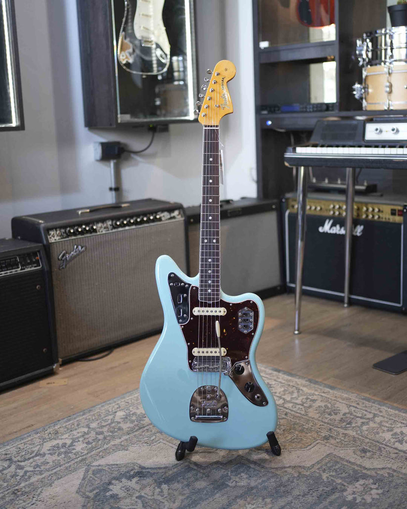 Guitarra eléctrica Fender American Original ´60s Jaguar Daphne Blue año ...