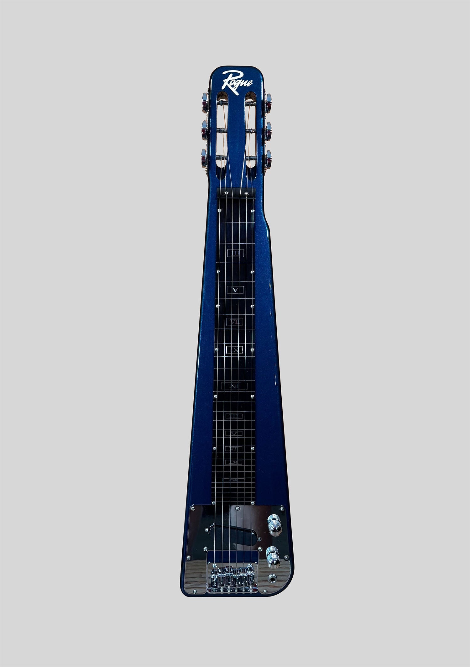 Rogue RLS1MBL Blue usada - Lap Steel – Fat Store